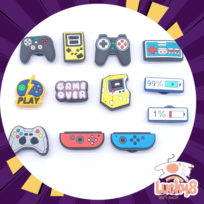 Shoe Charms Clogs • Nintendo Controllers Switch Xbox Playstation ...