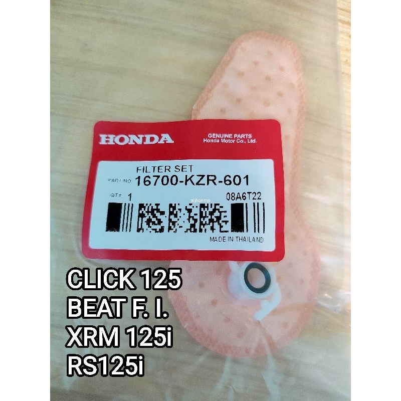 Honda Fuel Filter Click 125/ 150 / 160 PCX ADV XRM125i RS125i BEAT Fi ...