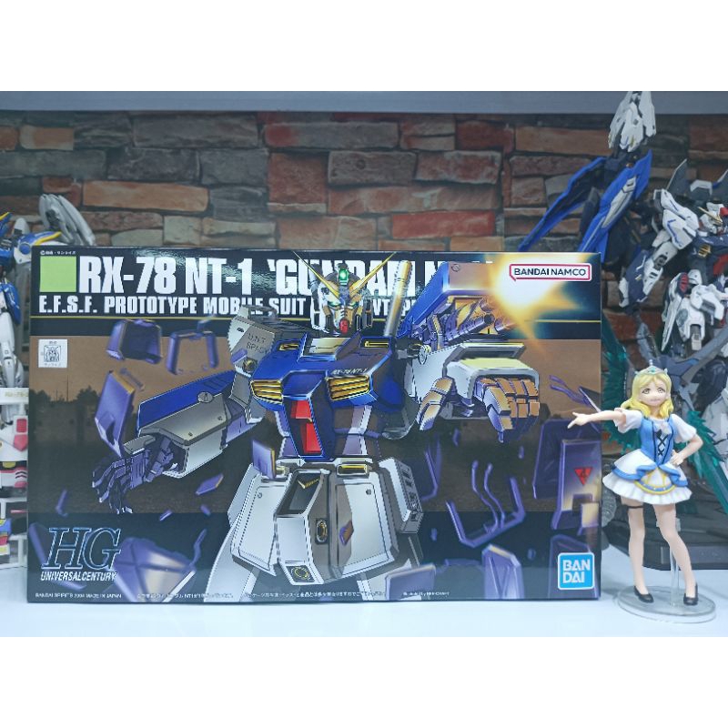 Bandai Gundam HGUC 1/144 RX 78 NT-1 Gundam NT Alex | Shopee Philippines