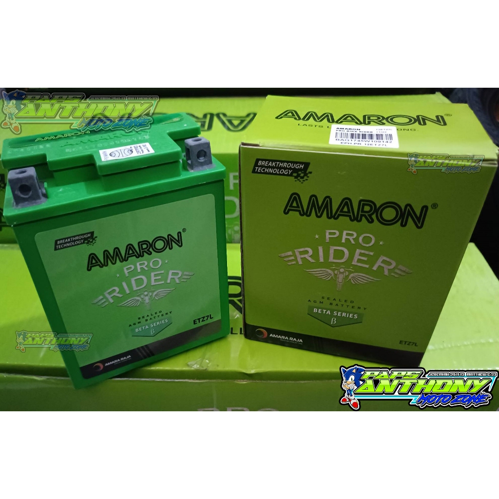 AMARON BATTERY PRO RIDER ETZ4L/ETZ5L/ETZ7L/ETX5L | Shopee Philippines
