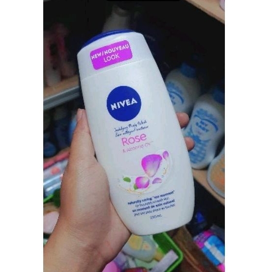 NIVEA BODY WASH ROSE | Shopee Philippines