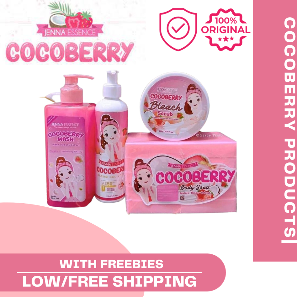 COCOBERRY SET (SOAP, BLEACH, LOTION & BODYWASH) | Shopee Philippines