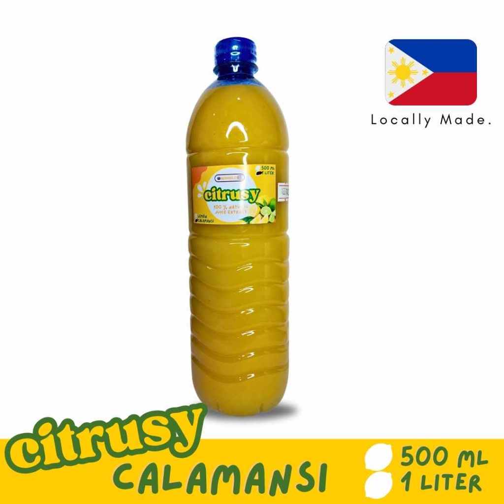 CHEAPEST 100% CALAMANSI JUICE EXTRACT - CITRUSY BRAND | Shopee Philippines