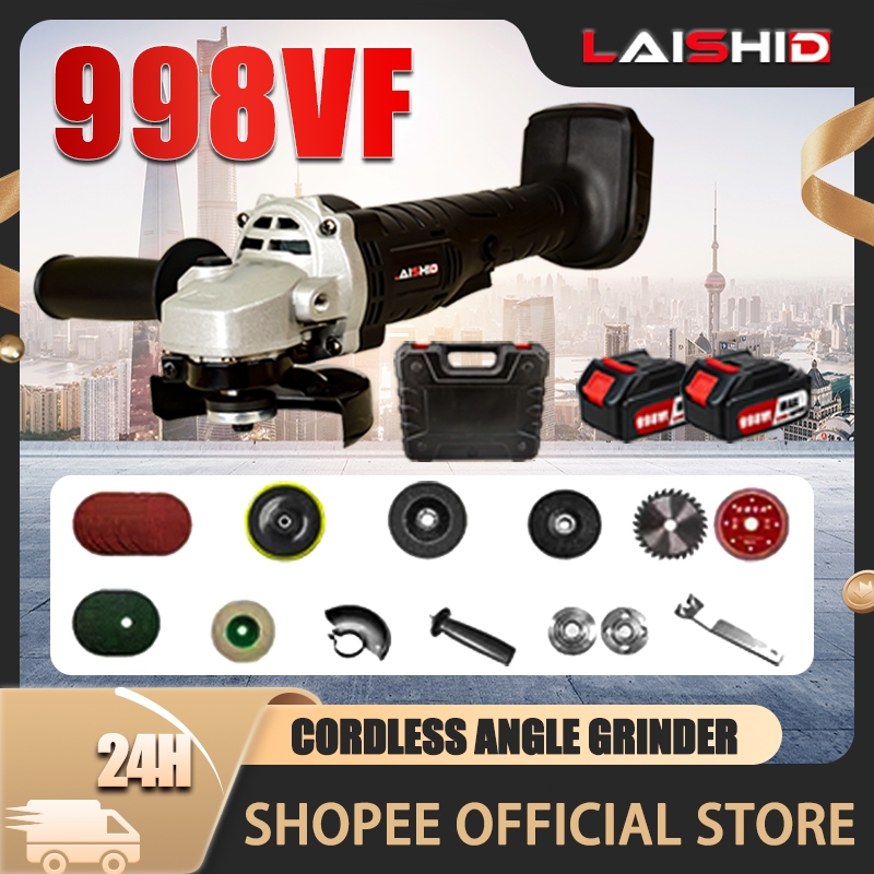 Cordless Angle Grinder Cutting Polishing Grinding Machine Wireless ...