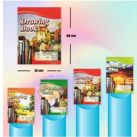 Drawing book big sketch book 18sheets sold per pad 0vrwrhtibo | Shopee ...