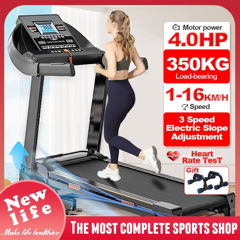 New Life 4.0HP ElectricTreadmill Bluetooth Multifunctional Treadmill ...