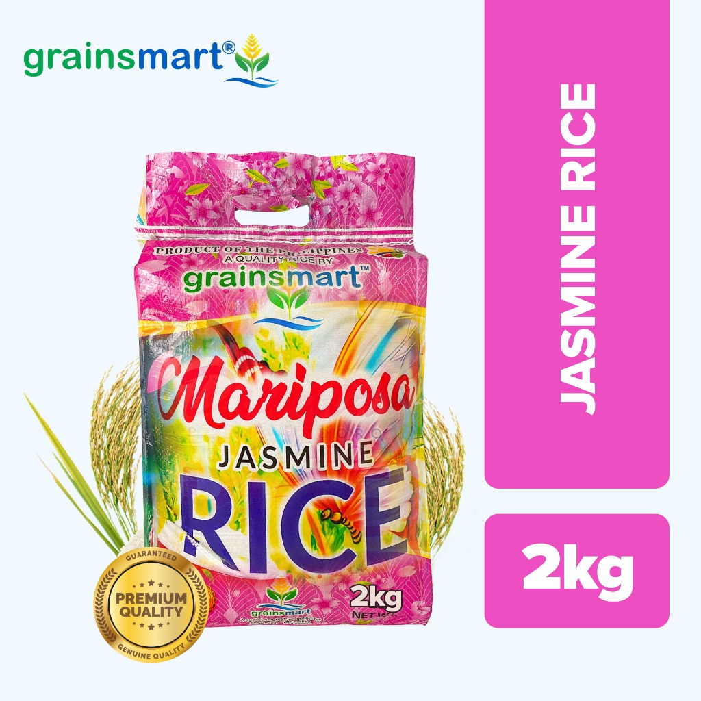 Grainsmart Rice Mariposa Jasmine Rice 2KG | Shopee Philippines