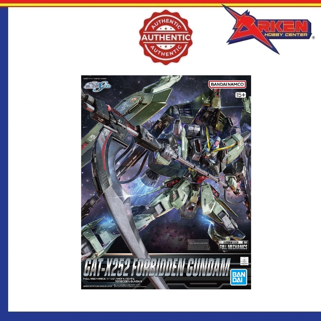 BANDAI Gunpla - Full Mechanics 1/100 GAT-X252 Forbidden Gundam | Shopee ...