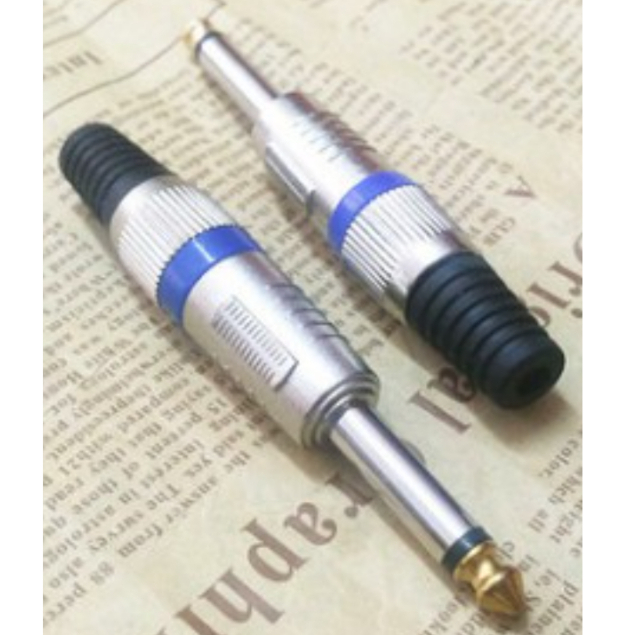 PL55 Mono Microphone Plug Audio Jack Connector | Shopee Philippines