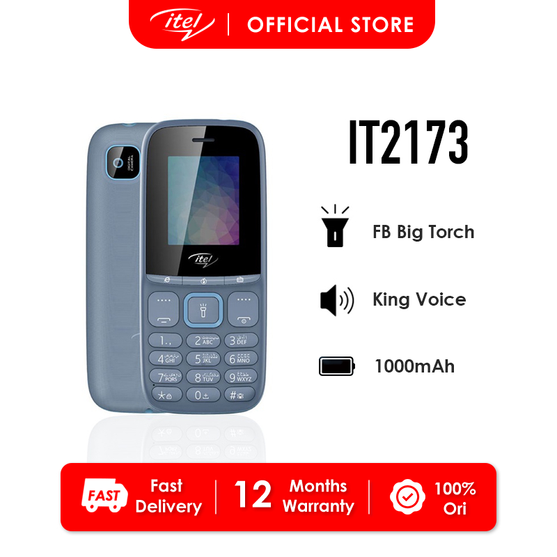 Itel 2173 Basic Cellphone Dual Sim Original (Keypad) | Shopee Philippines