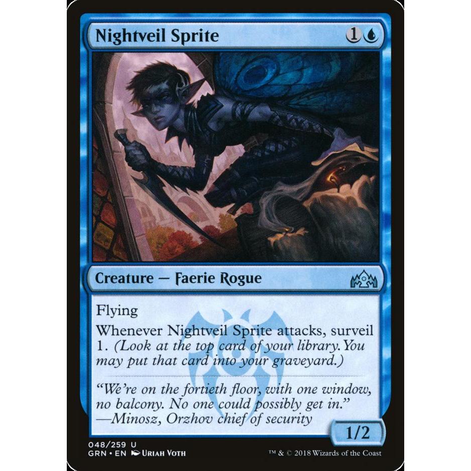 Magic the Gathering | Nightveil Sprite | Shopee Philippines
