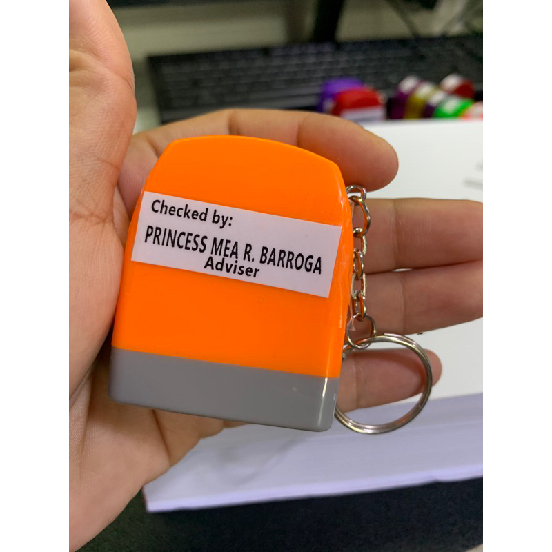 HA 3313 Personalized self inking stamp free name lay out COD | Shopee ...