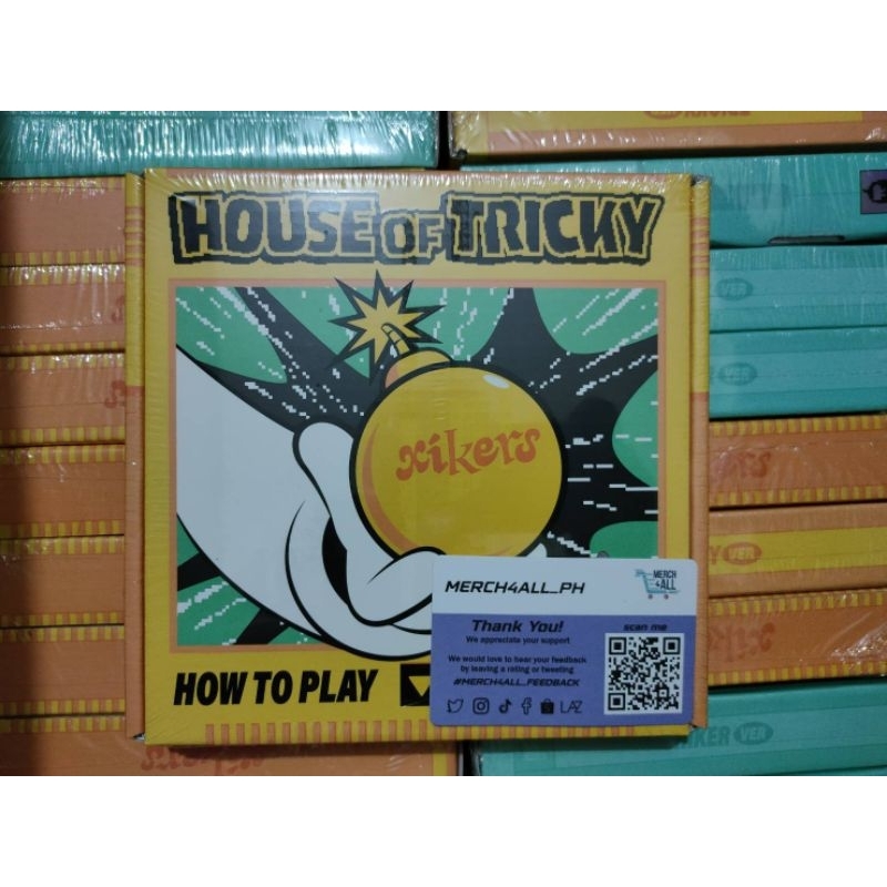 [ONHAND] XIKERS HOUSE OF TRICKY (HIKER-TRICKY VERSION) | Shopee Philippines