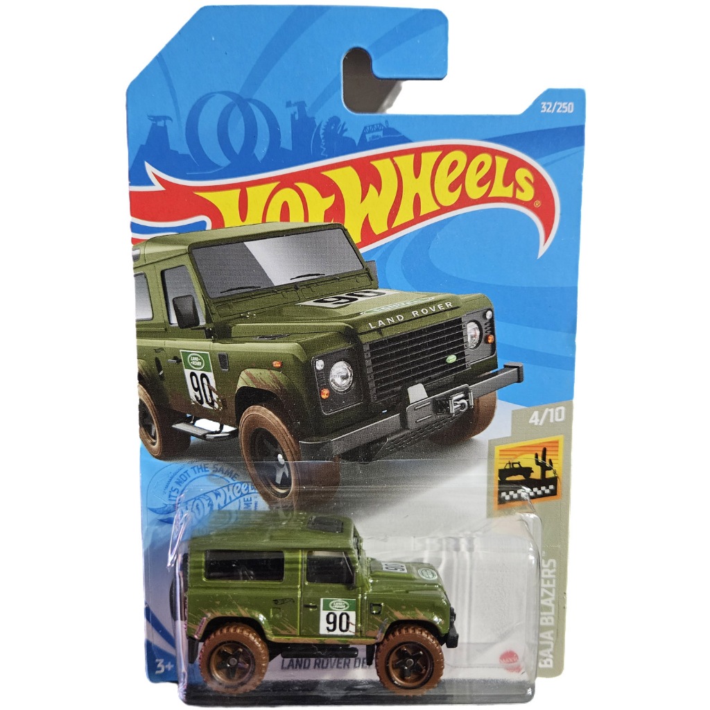 Hot Wheels Baja Blazers Land Rover Defender 90 Green | Shopee Philippines