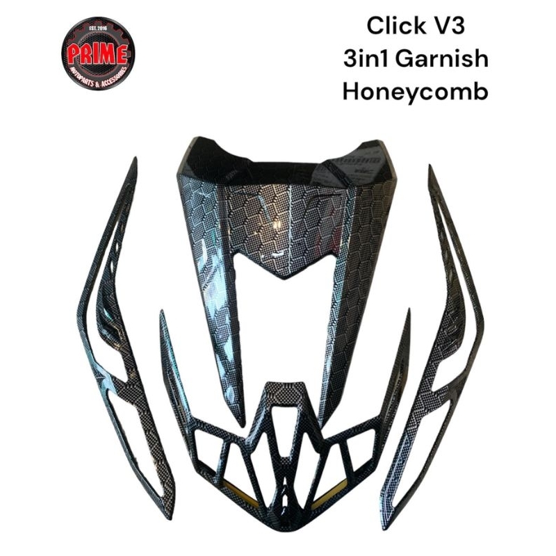 New 3 in 1 honeycomb garnish for Click V3 125i (Sold as set or per ...