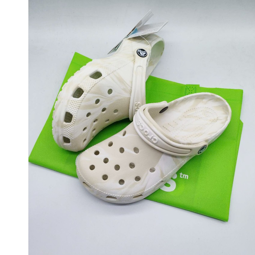 crocs sandals bone/multi Slip Ons Unisex for man and woman with ECO ...