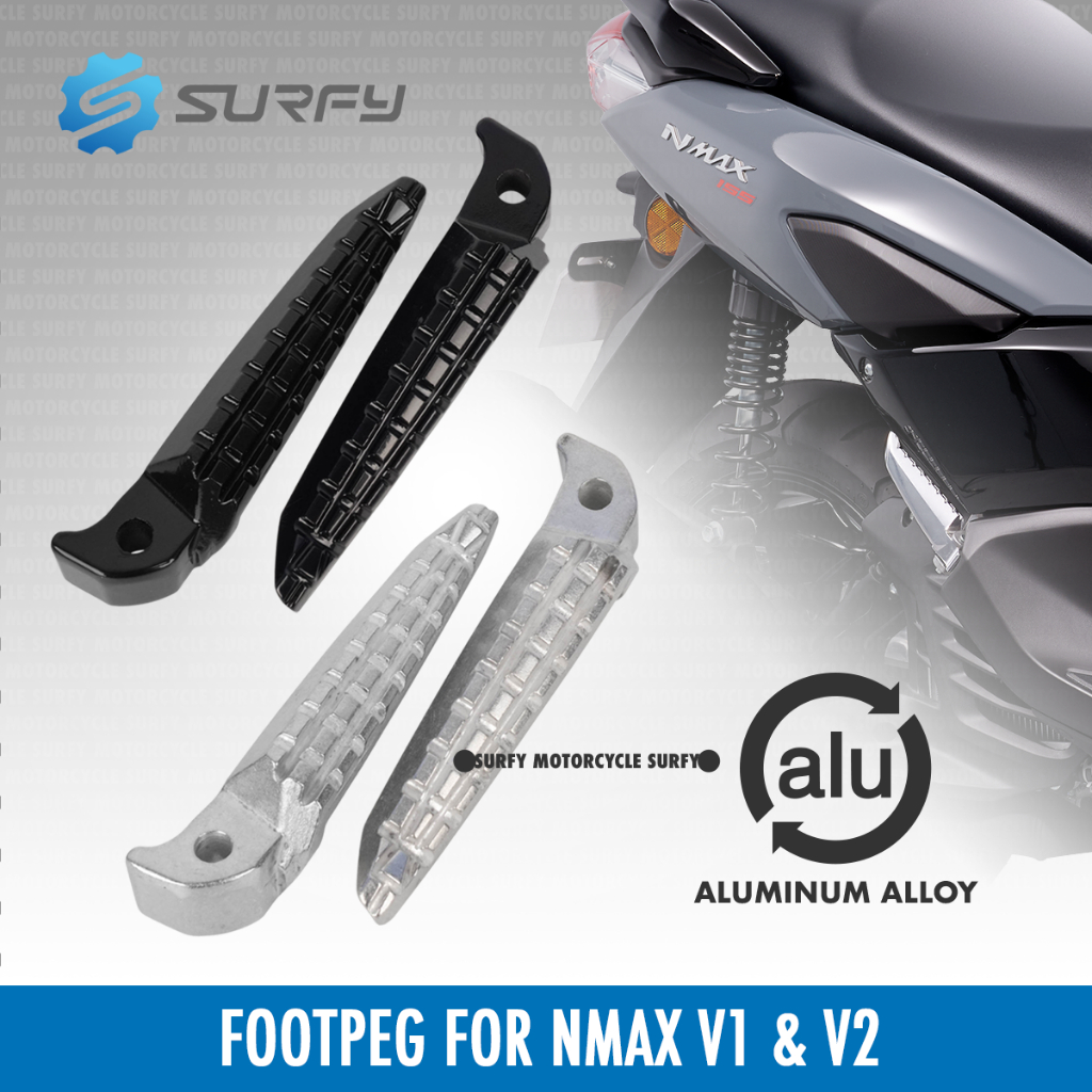 Yamaha Genuine Passenger Nmax v1 & v2 Rear Footrest Alloy | Shopee ...