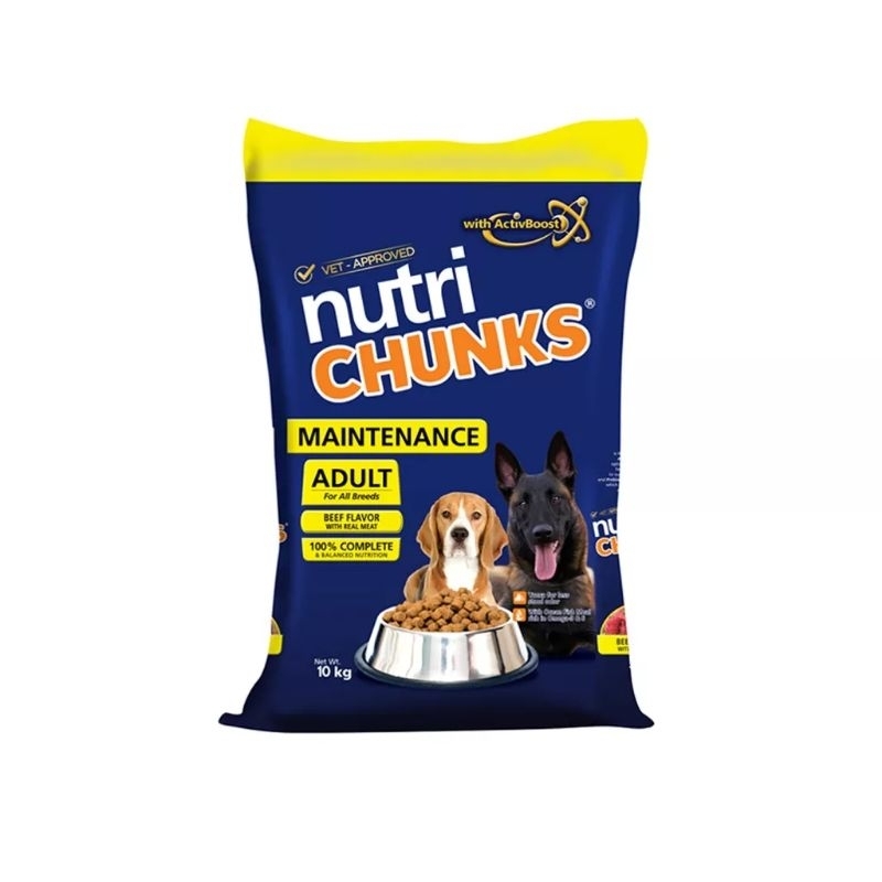 Nutri-chunks Adult 1kg REPACKAGED | Shopee Philippines