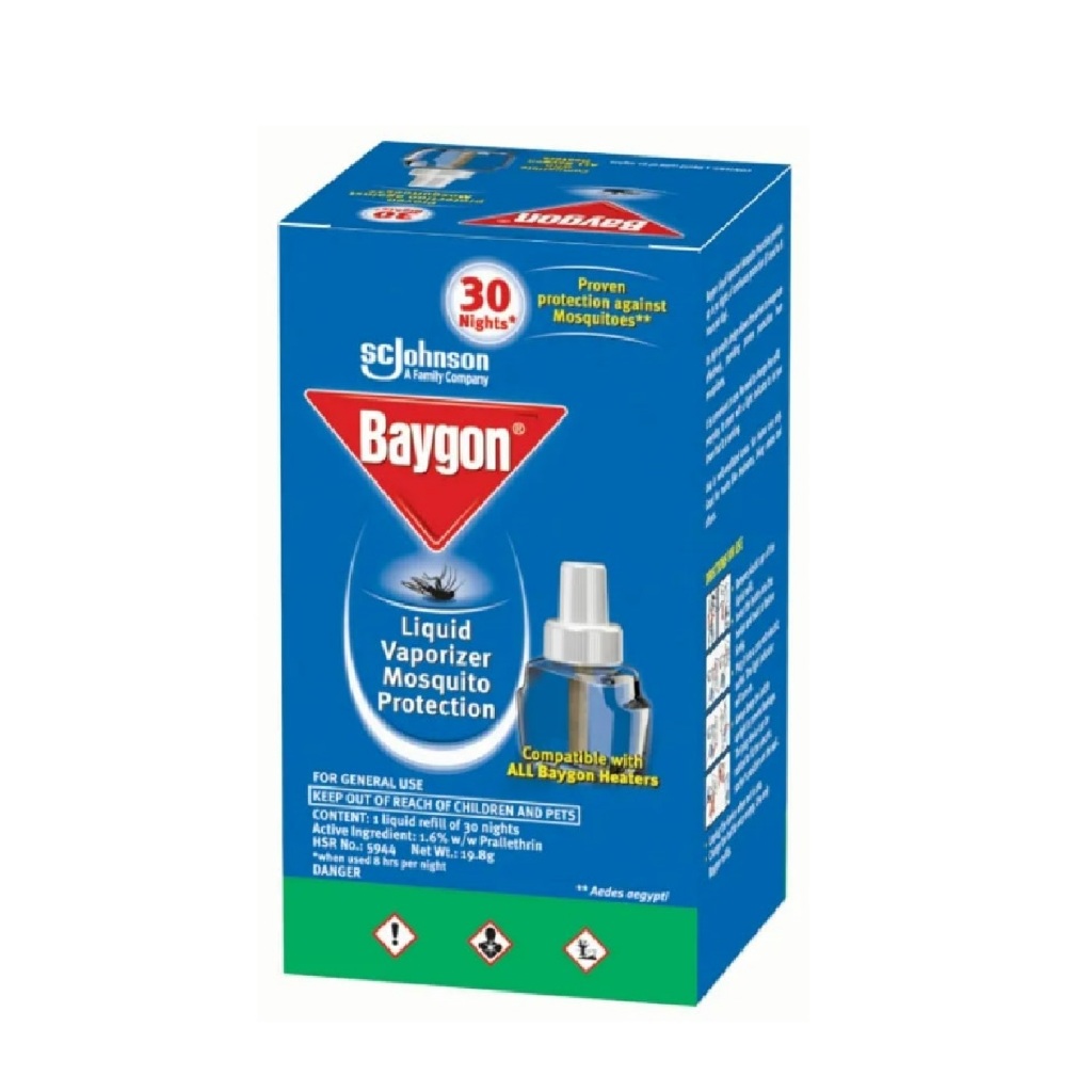 Baygon Liquid Mosquito Vaporizer Refill 19.8g | Shopee Philippines