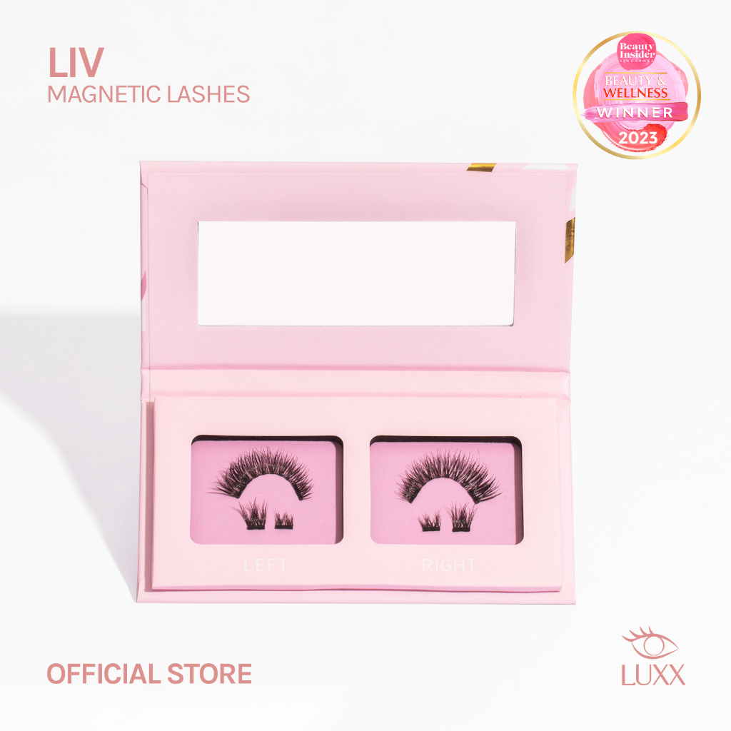 Luxx Lash Magnetic Lashes in Liv [Full False Eyelashes | Magnetic Eyelash | Reusable Eyelash ...
