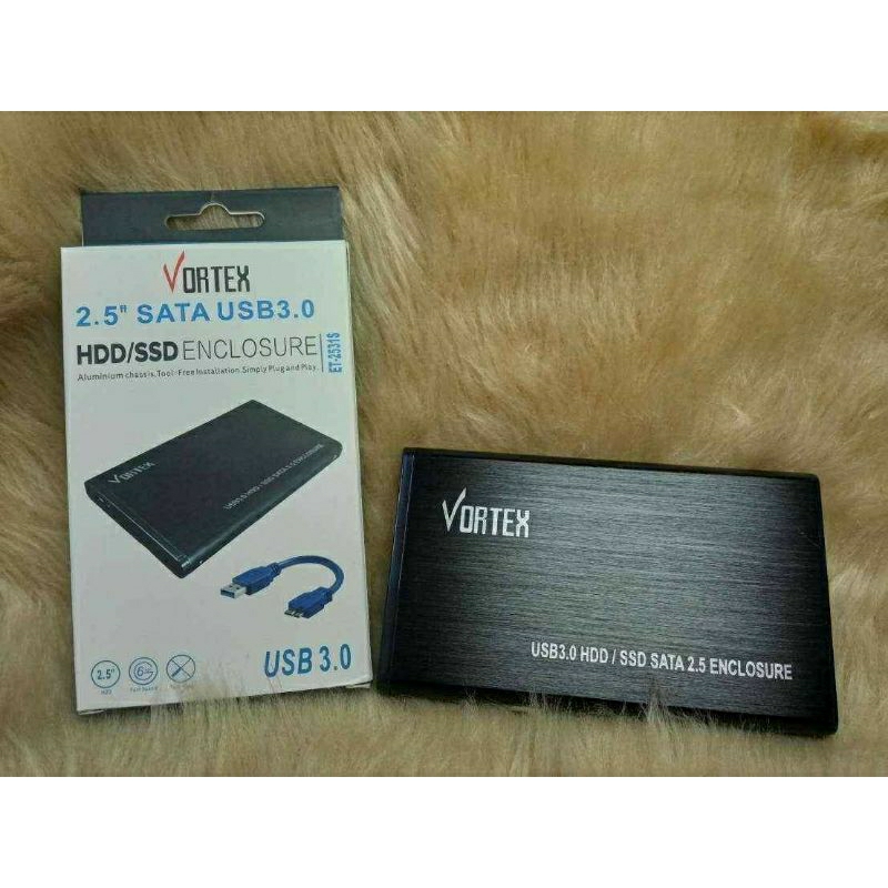 VORTEX HDD/SSD SATA ENCLOSURE USB 3.0 (ET-2531S) | Shopee Philippines