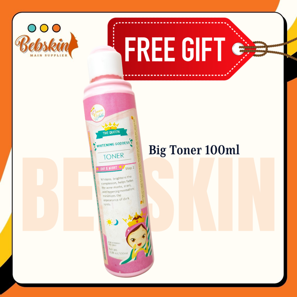 Queen White Goddess Big Toner 100ml | Shopee Philippines