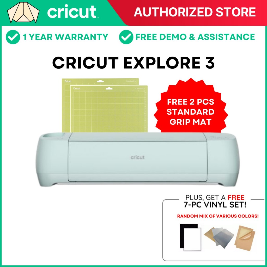 Cricut Explore 3 Machine - DIY Machine Compatible Make Custom Vinyl ...