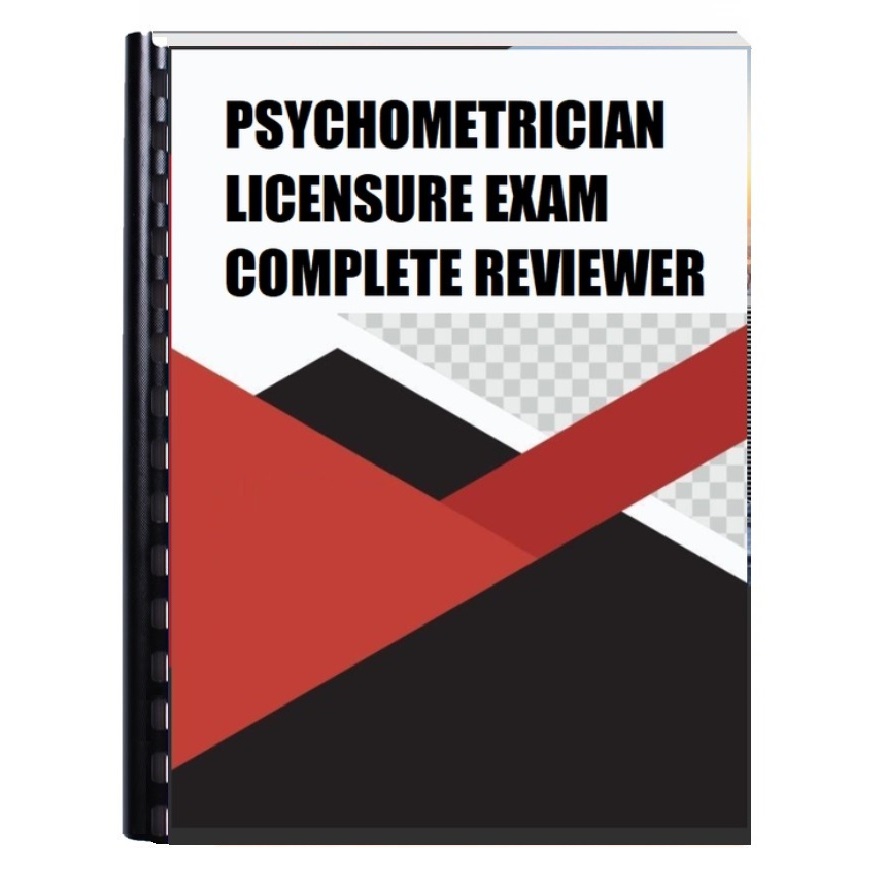 PSYCHOMETRICIAN LICENSURE EXAM COMPLETE REVIEWER | Shopee Philippines