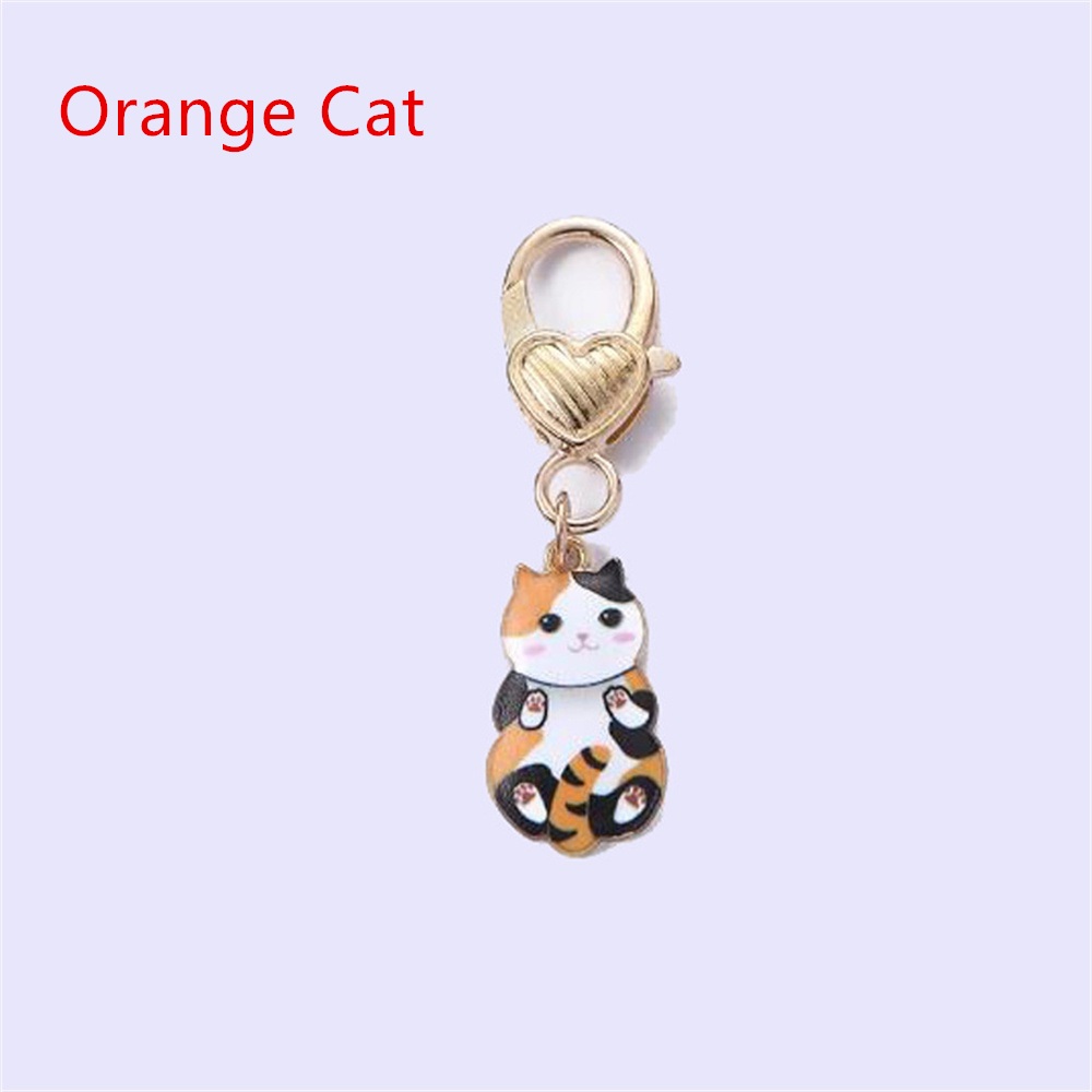 Cute Cat Keychain Keyring Fashion Keyrings For Women Handbag Pendant ...