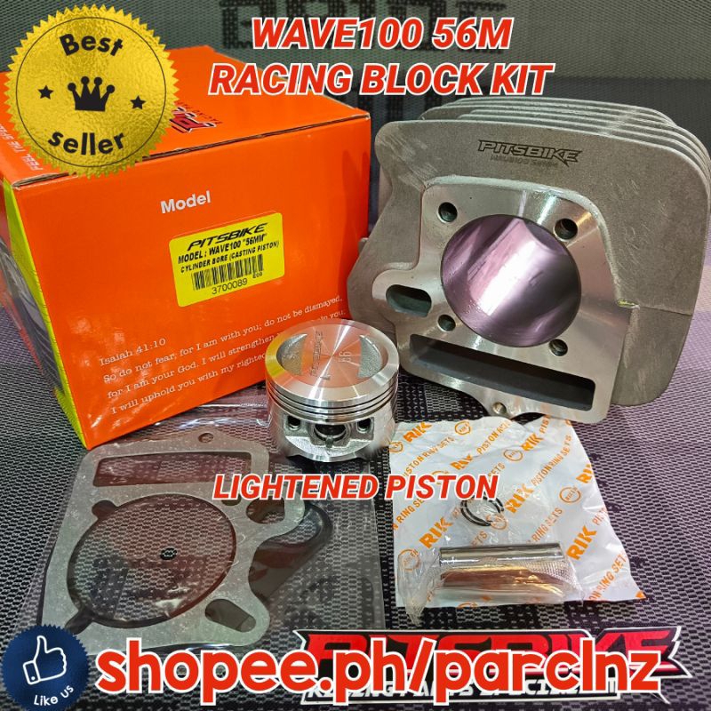 HONDA WAVE 100 56MM PITSBIKE | Shopee Philippines