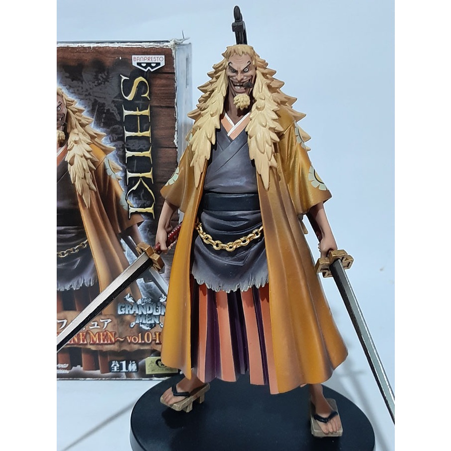 One Piece SHIKI The Grandline Men Vol.0-II Banpresto Bandai DXF Authentic Original (BIB ...