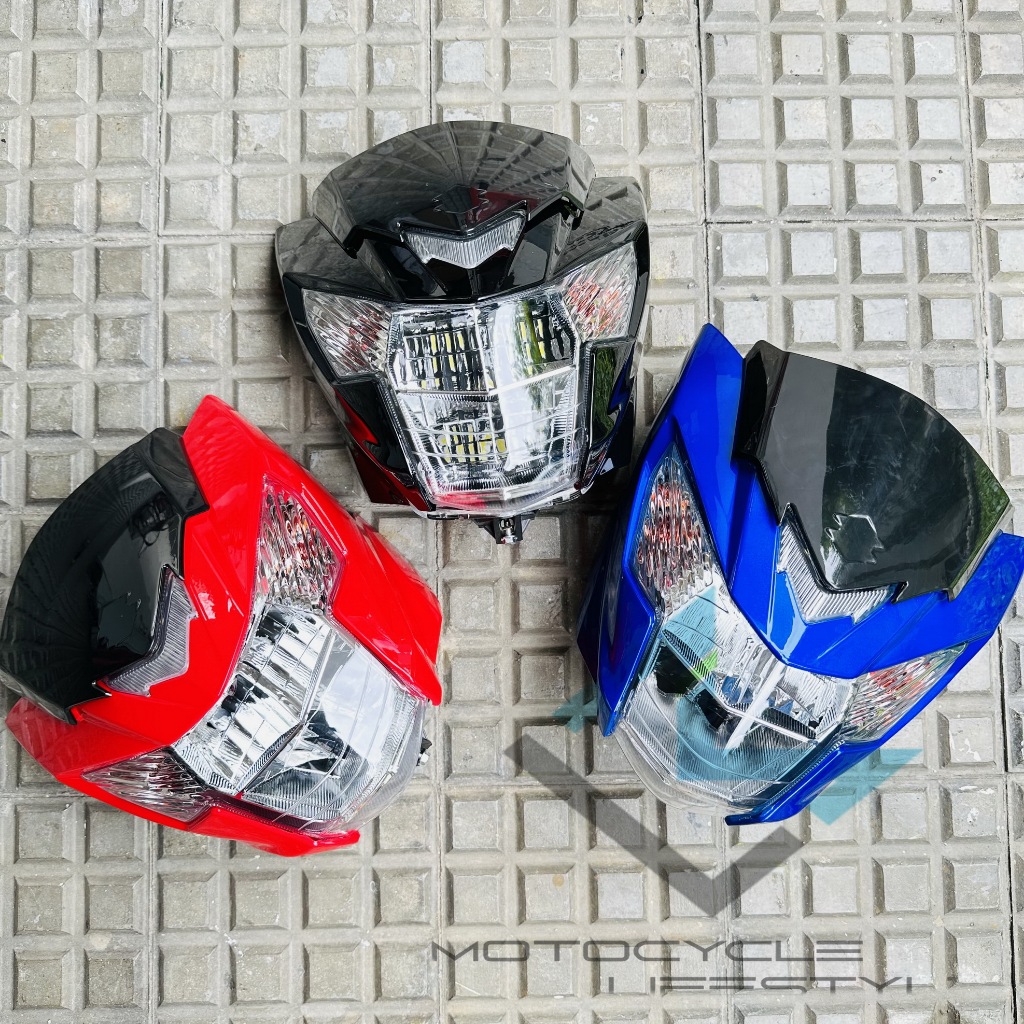 Headlight Assembly Raider 150 Fi / Headlight Lens Raider150 Fi | Shopee ...