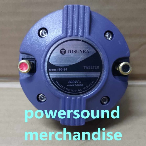 TOSUNRA 90-34 200 watts Compression Driver Unit Thread Type | Shopee ...