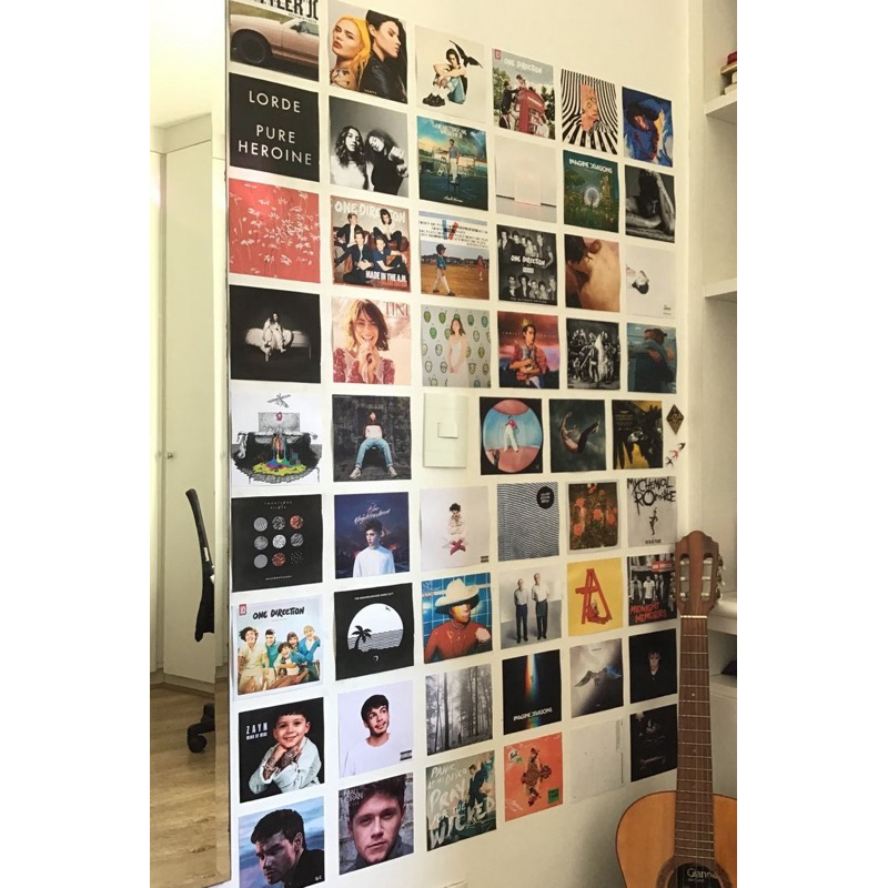With Free Instax! CUSTOM SQUARE ALBUM COVERS WALL DECOR AESTHETIC ...