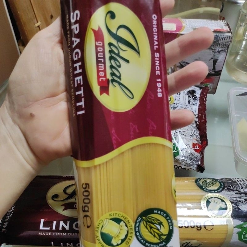 Ideal Gourmet Spaghetti 500g Durum Wheat Semolina Halal cooks 10mins ...