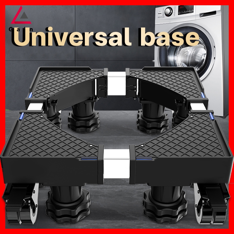 Gain.shop Washing machine base rack 8 Foot Wheel removable refrigerator ...
