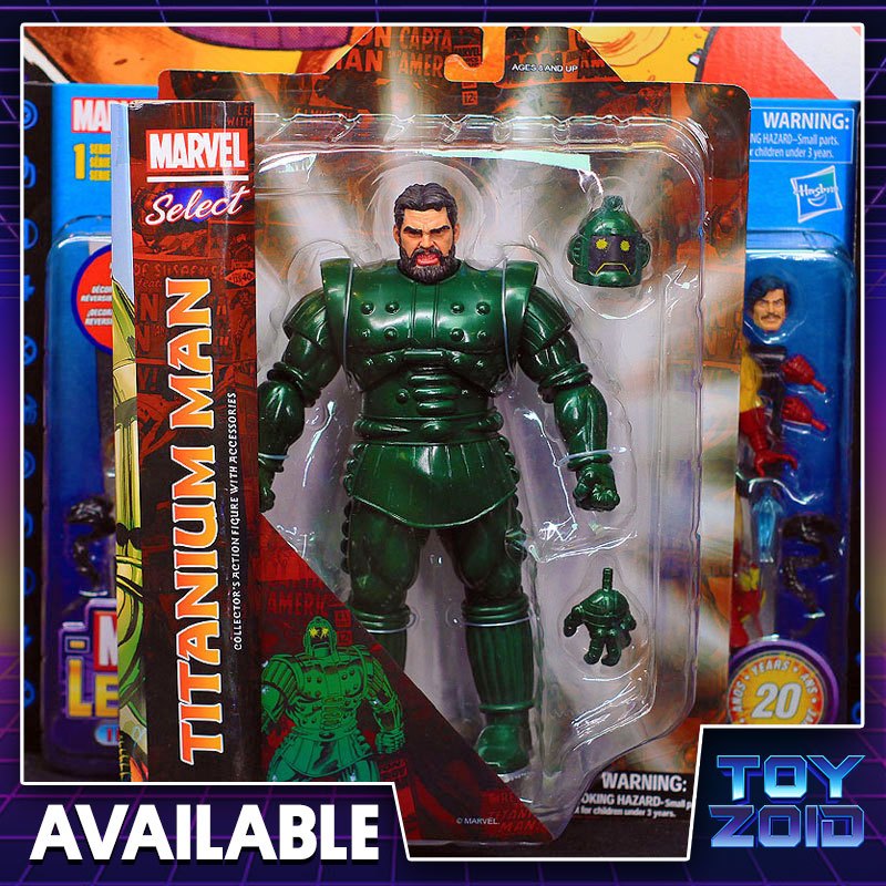 Marvel Select Titanium Man Diamond Select Iron Man Legends | Shopee ...