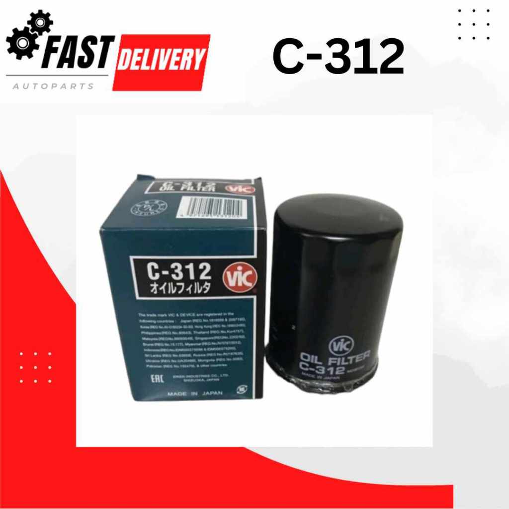 VIC Oil Filter C-312 for Mitsubishi Montero Sport / Strada / L200 2016 ...