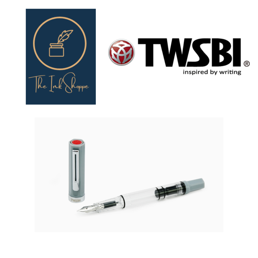 TWSBI ECO Cement Grey Limited Edition Fountain Pen (Extra Fine Nib ...