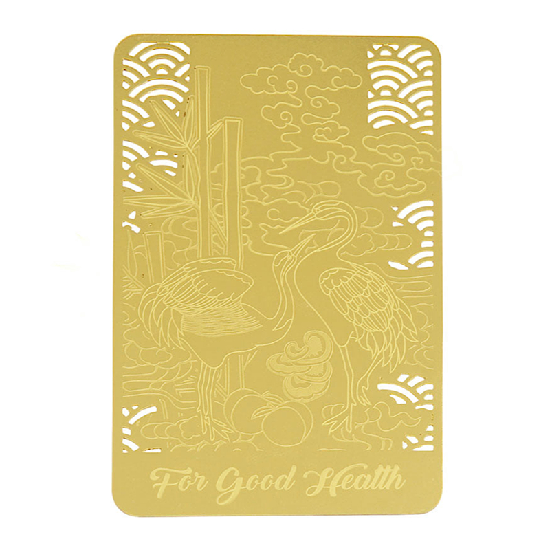 Fengshui 2024 Good Health Talisman Gold Card | Shopee Philippines