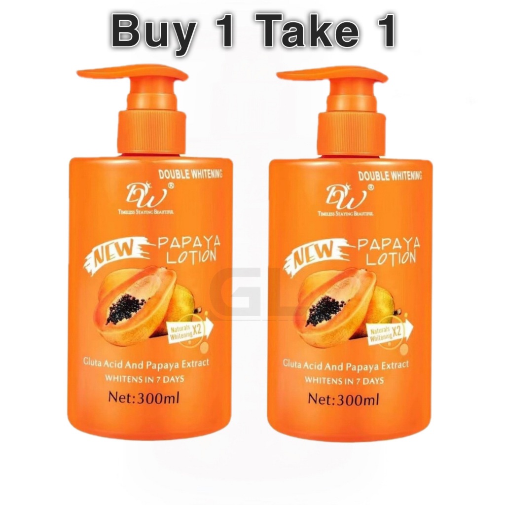 BI （BUY1 TAKE1）DW Papaya gluta Lotion Whitening Hand & Body Lotion ...