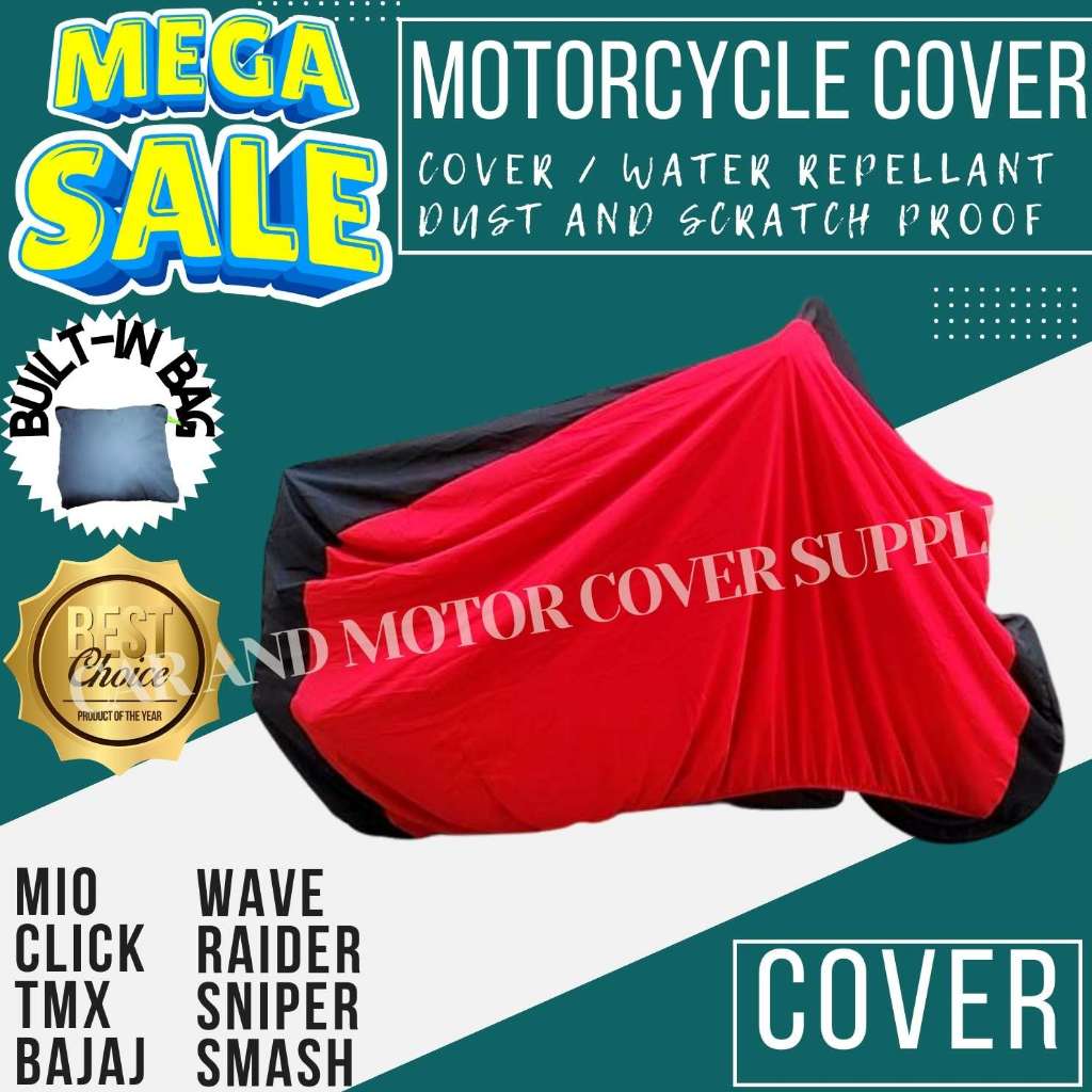 MIO WAVE TMX SNIPER CLICK BAJAJ RAIDER ETC MOTOR COVER WATER REPELLANT ...