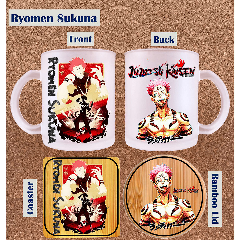 Personalized Jujutsu Kaisen Anime Mugs Gojo Satoru Yuji Itadori Maki ...