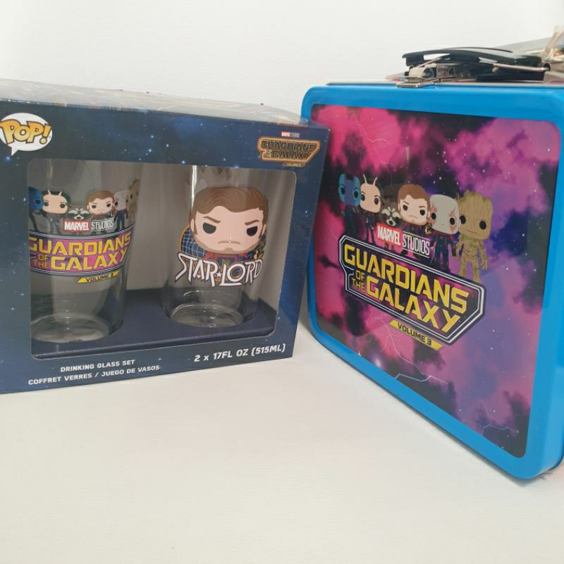 GUARDIANS OF THE GALAXY VOL. 3 Marvel Studios Funko Pop Drinking Glass ...