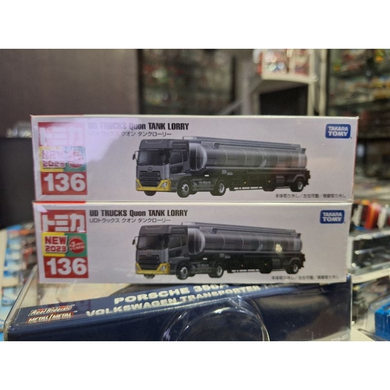 Takara Tomy Tomica Long Type Tomica No. 136 UD Trucks Quon Tank Truck ...