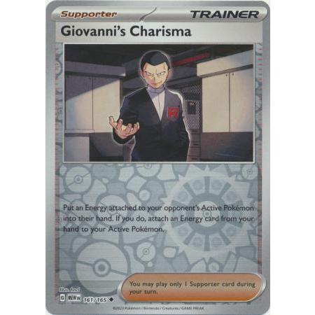 Pokemon TCG Singles - Scarlet & Violet 151 Trainer Cards - Giovanni's ...