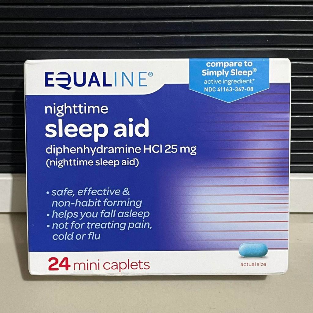 Equaline Sleep Aid, Nighttime, Mini Caplets 24 Ea | Shopee Philippines