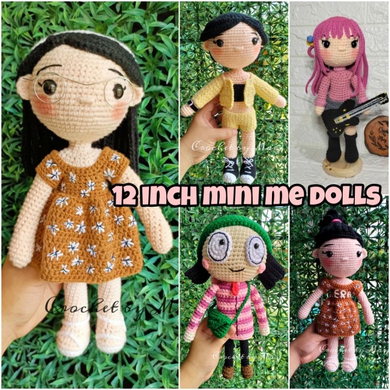 Mini me personalized Doll | Handmade doll | Customized crochet doll ...