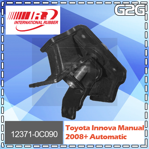 Engine Support Rear International Rubber 12371-0C090 Innova Fortuner ...