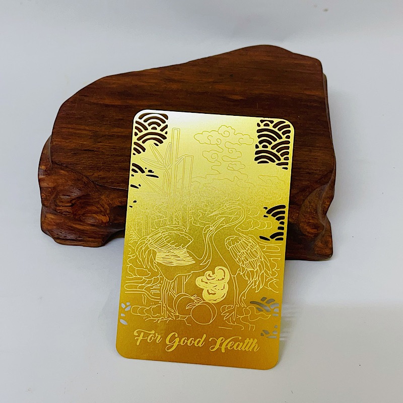 Fengshui Good Health Talisman Gold Card | Shopee Philippines